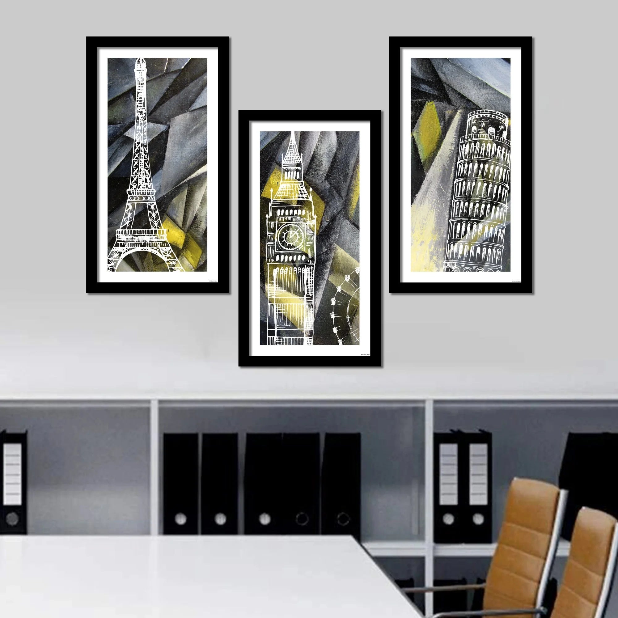 Set of 3 Wall Frames – Homcraft