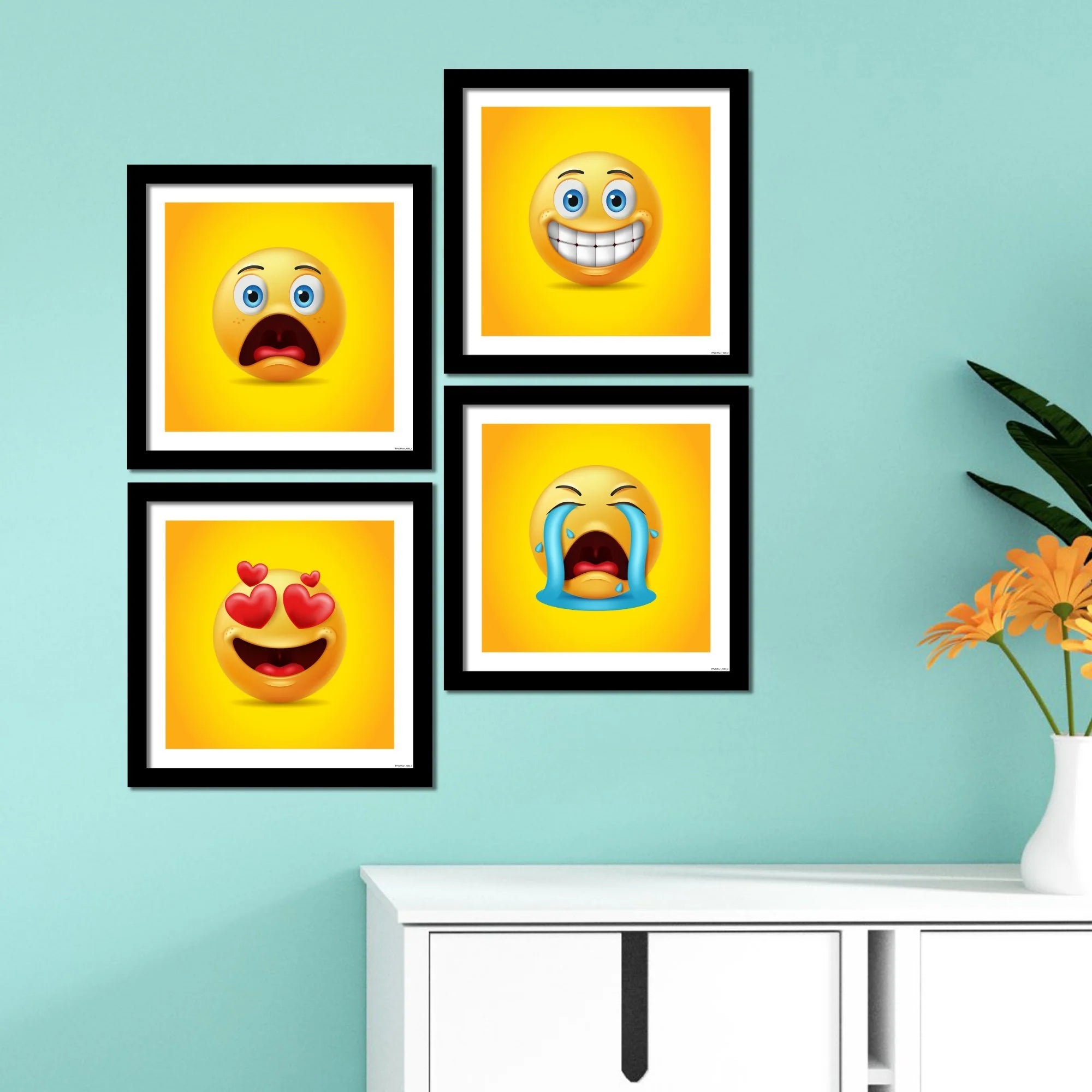 Set of 4 Wall Frames – Homcraft